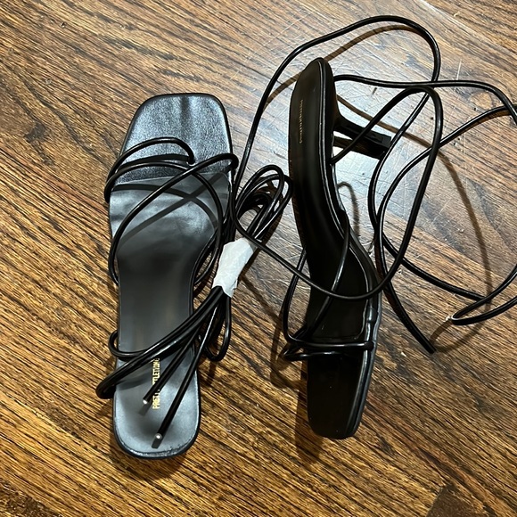 PrettyLittleThing | Shoes | New Plt Tie Up Strappy Sandals | Poshmark